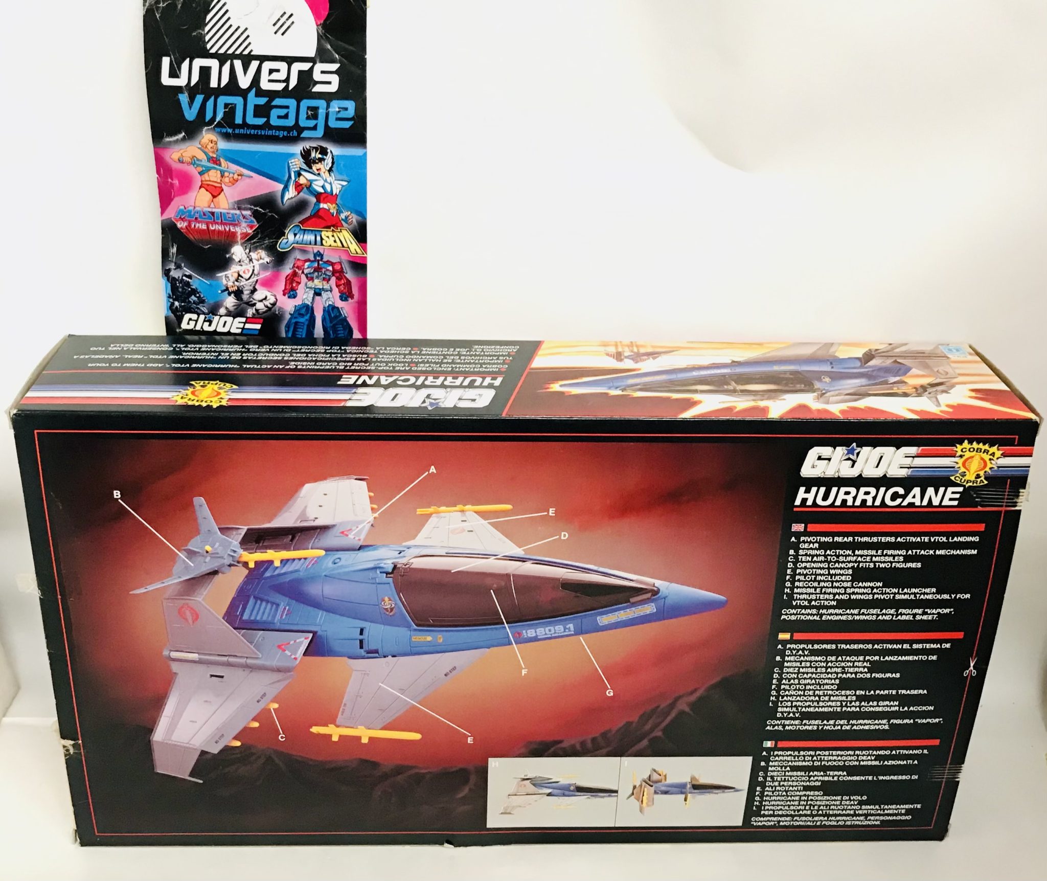 GI JOE HURRICANE NEUF - Boutique Univers Vintage