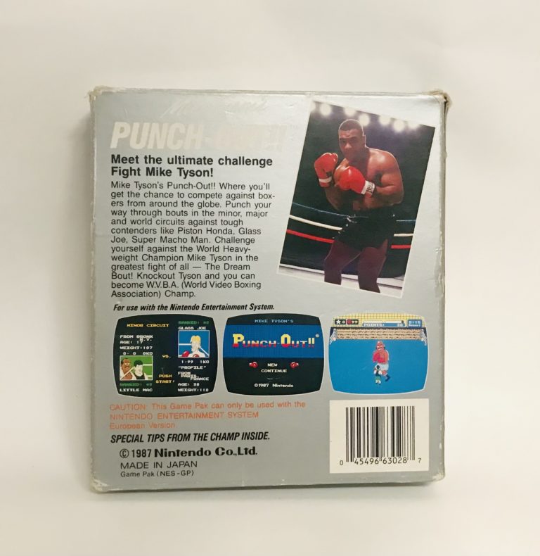 JEU NINTENDO NES PUNCH OUT - Boutique Univers Vintage